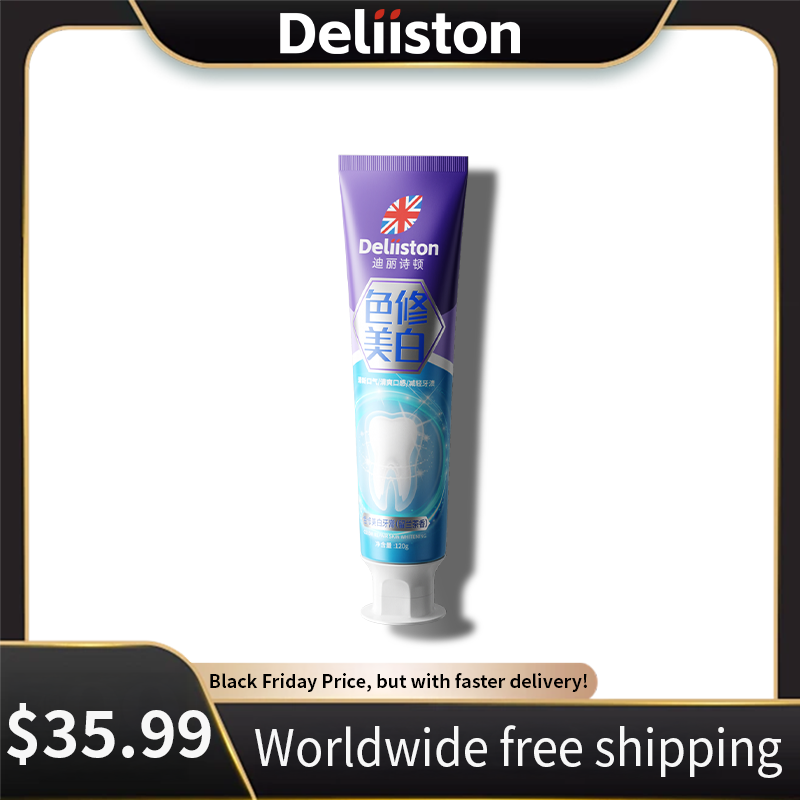 Deliiston Color-Correcting Whitening Toothpaste